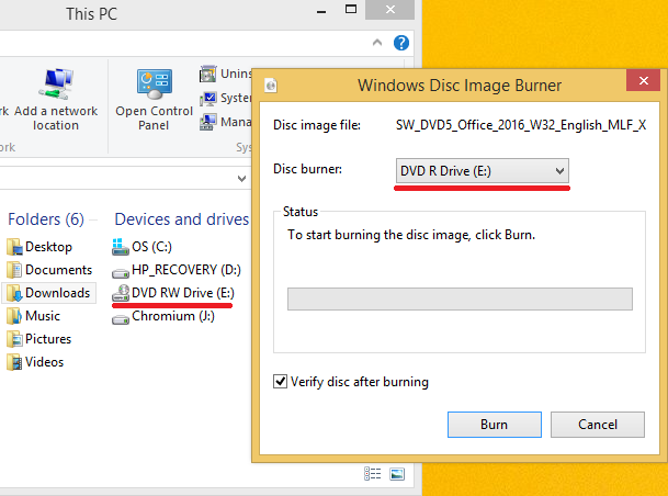 How to install Windows or Office 2016 & older versions for PC ...