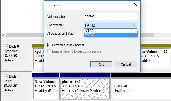 How to Format a Hard Drive in Windows 10/8/7 | TechSoup Canada